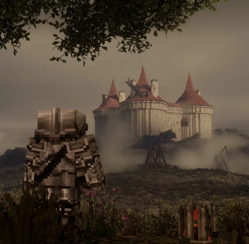 A Castle siege Minecraft Map