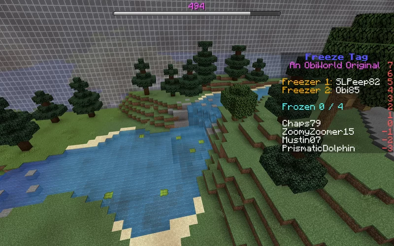 Freeze Tag Map - Rail Yard Minecraft Map