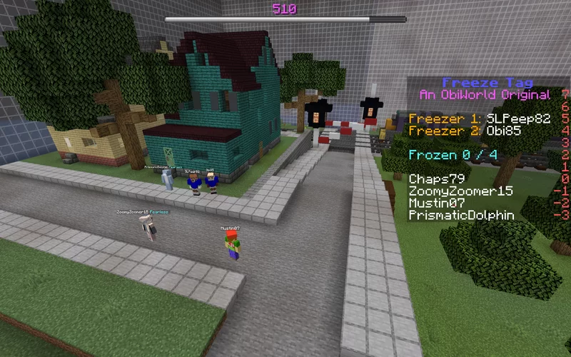 Freeze Tag Map - Rail Yard Minecraft Map