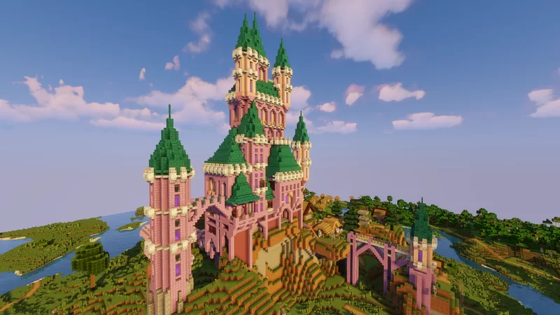 Purpur Palace Minecraft Map