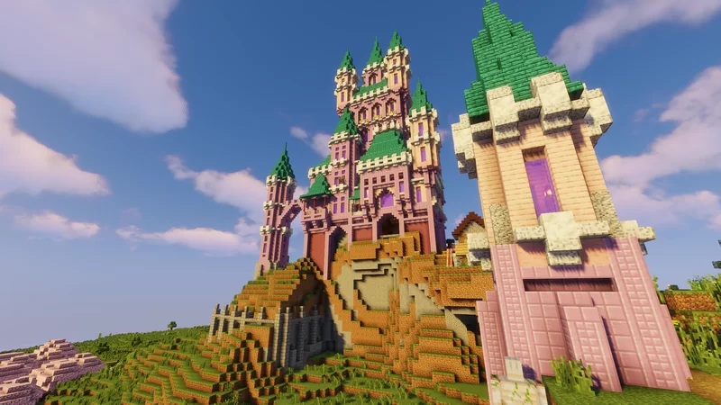 Purpur Palace Minecraft Map