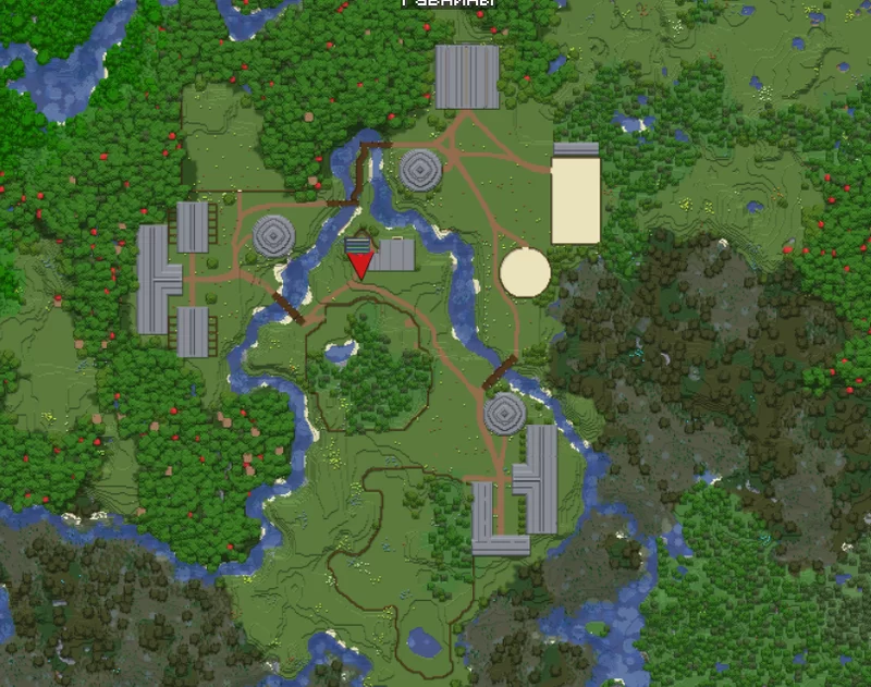 недо ранчо Minecraft Map