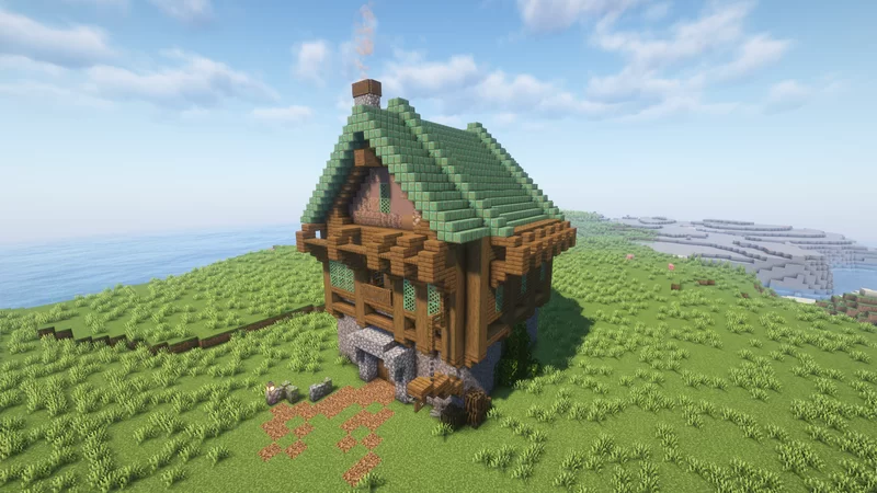 Medieval BookShop | Interiors Included Minecraft Map