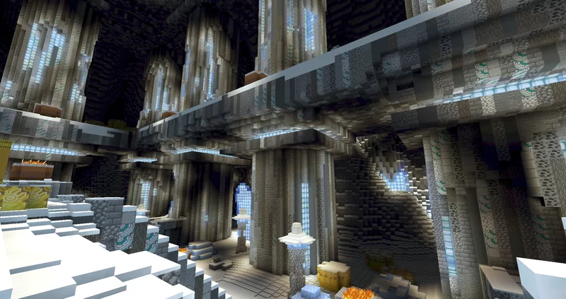 Ice Dungeon - Arena Minecraft Map