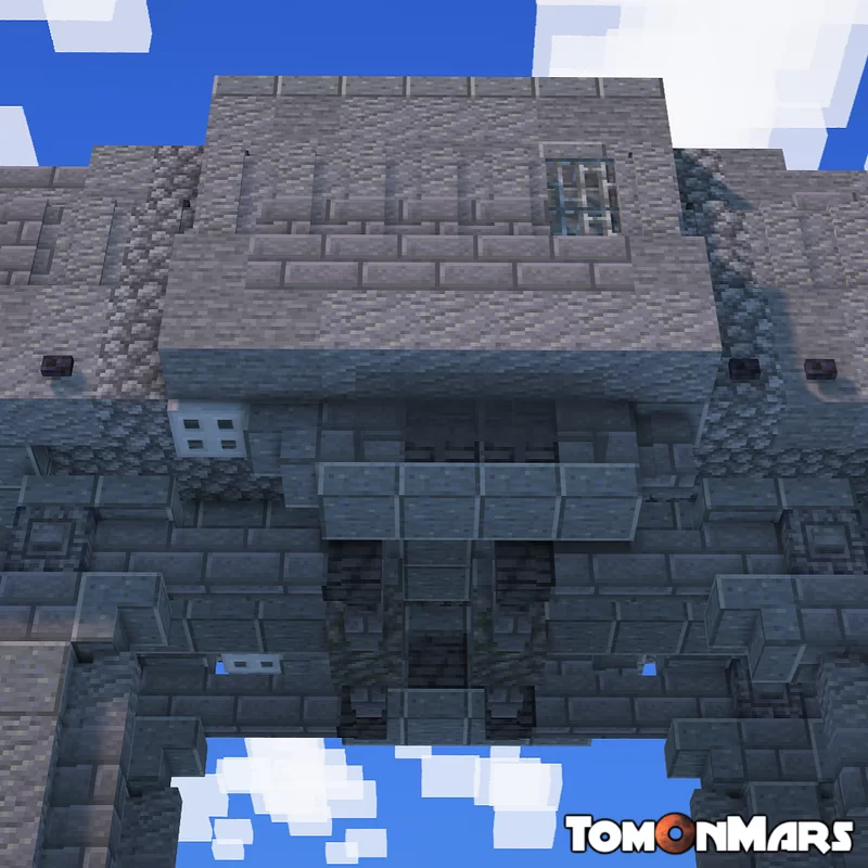 Star Wars in Minecraft | 1:1 AT-AT (full interior) Minecraft Map