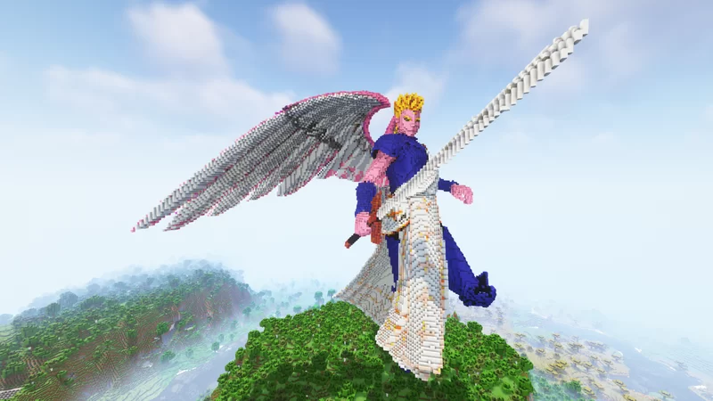 Minecraft Raphael Statue Minecraft Map