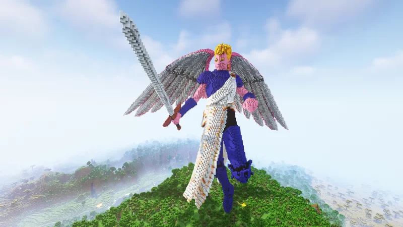 Minecraft Raphael Statue Minecraft Map