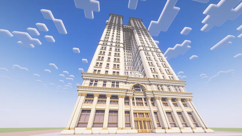 Magnolia building Dallas Texas [1,5:1] Minecraft Map