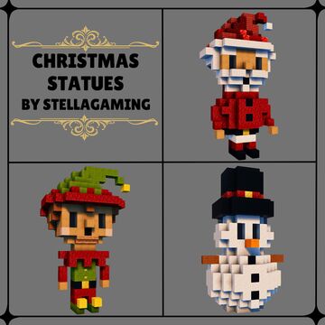 Christmas Minecraft Maps with Downloadable Schematic