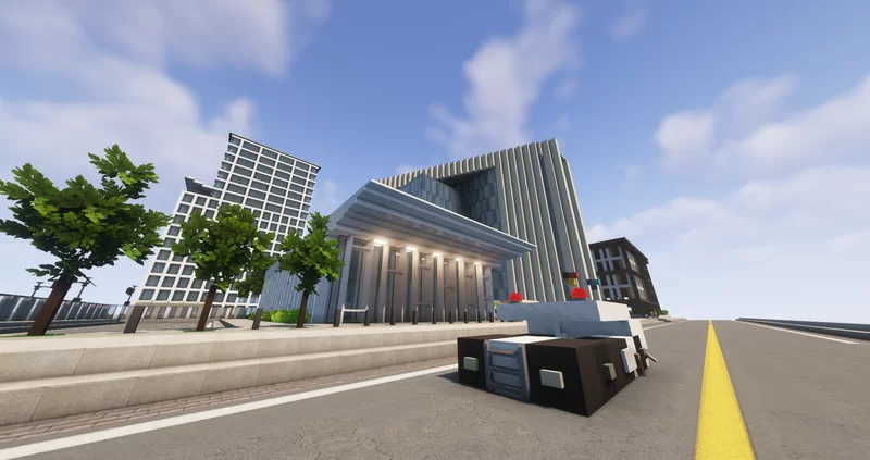 Police Department (New Version) Minecraft Map