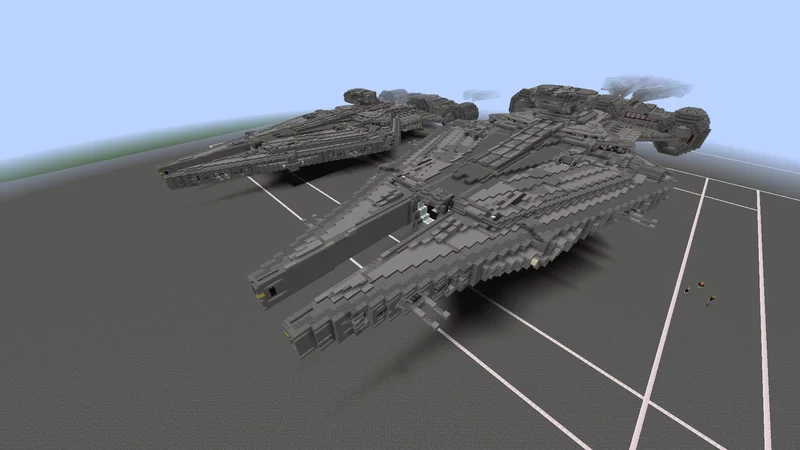 Arquitens-class light cruiser (+ bonus) Star Wars Minecraft Map