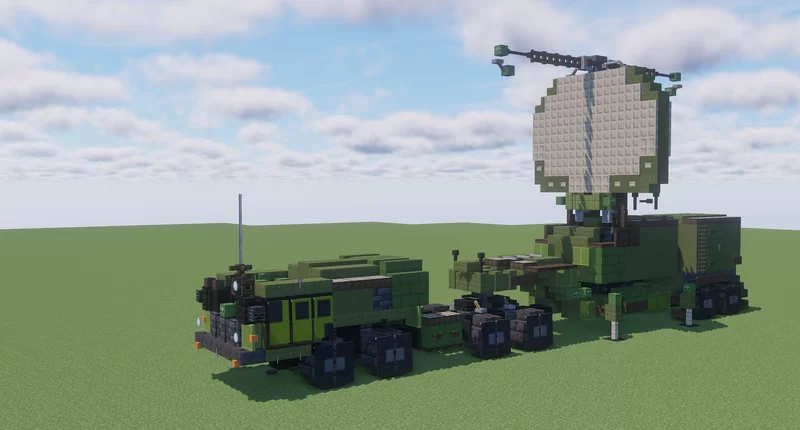 MAZ-74106 with 64N6 "Big Bird" Air Surveillance Radar (1.5:1 Scale ...