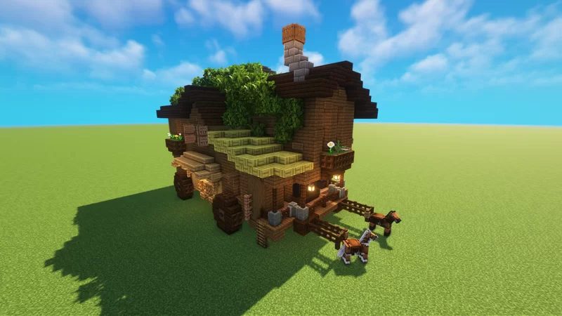 Gerelion's wagon Minecraft Map