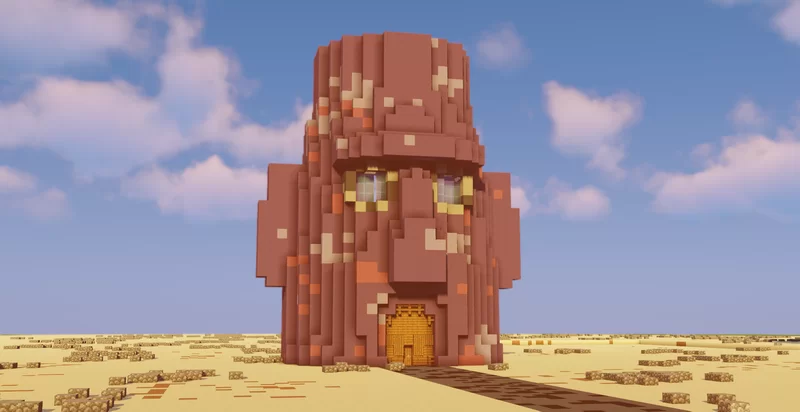 Squidward's House -- A Stone Head Under The Sea (Schematic and ...