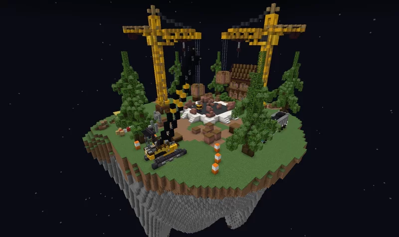 Construction KoTH Minecraft Map