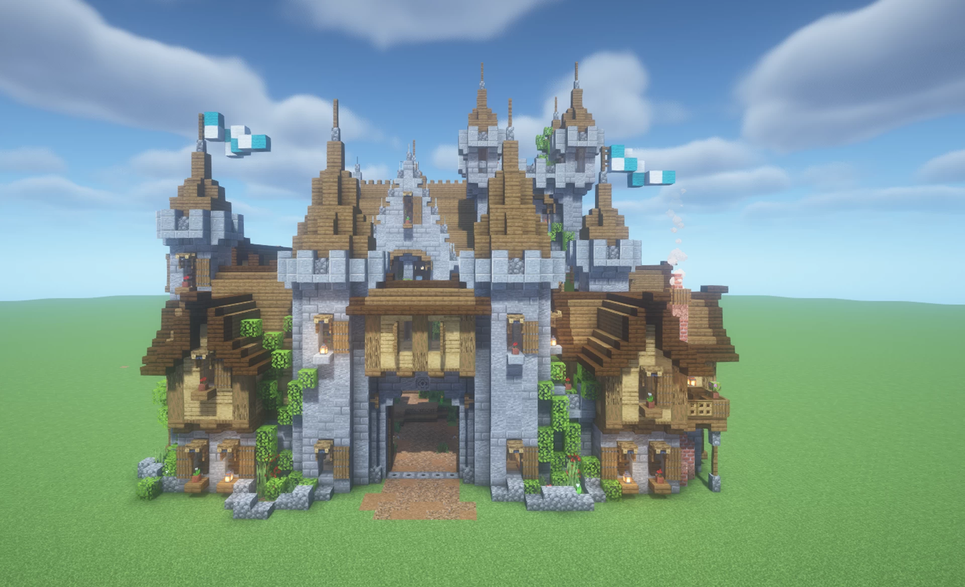 Castillo Medieval De Minecraft Xbox E Investigadores Recrean Un