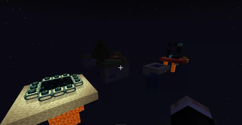 Sky Block Minecraft Map