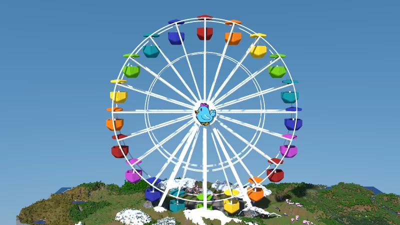 World's Largest Ferris Wheel [1.21+] Minecraft Map