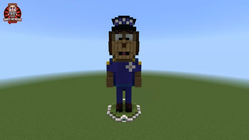 Bury Football Club's Peeler Mascot Minecraft Map