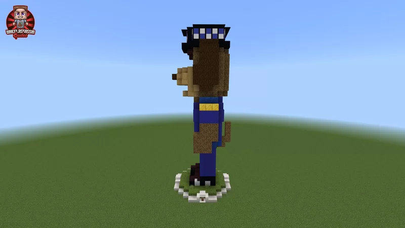 Bury Football Club's Peeler Mascot Minecraft Map