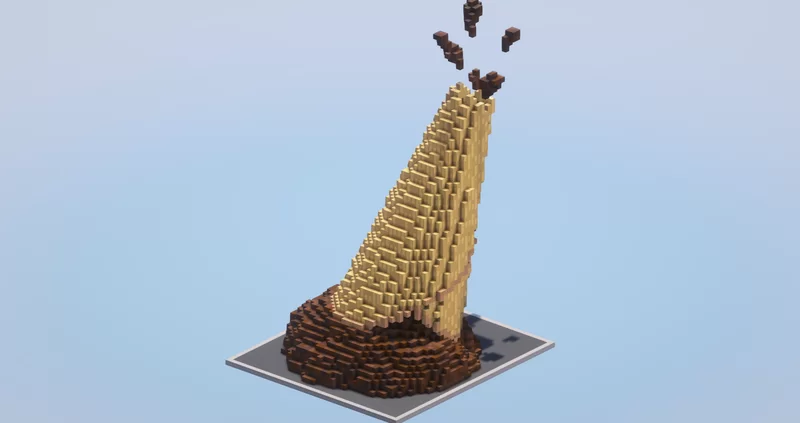 Candyland Volcano Minecraft Map