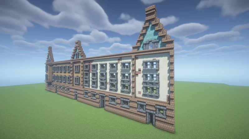 "The witch's house", Vyborg Minecraft Map