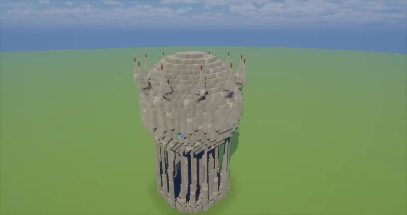 ISD-72x Deflector Shield Generator Dome | Star Wars Minecraft Map