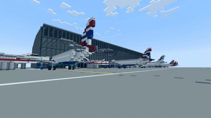 London Heathrow Terminal 5 Minecraft Map
