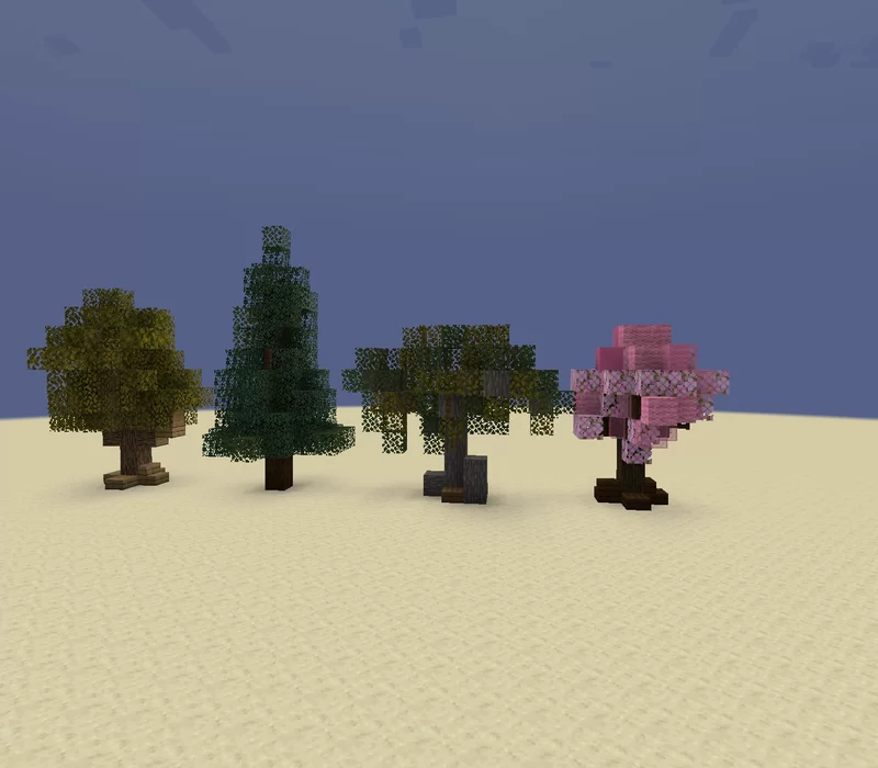 Tree pack Minecraft Map