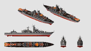 Warship Minecraft Maps with Downloadable Schematic | Planet Minecraft ...