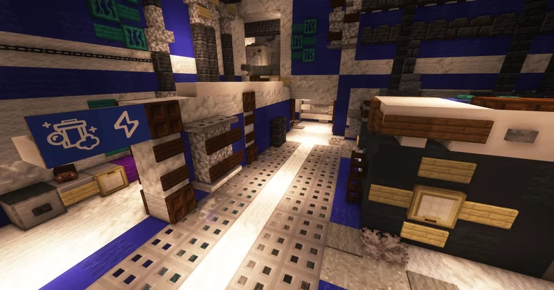 LOCKDOWN Protocol in MineCraft (by SAT) Minecraft Map