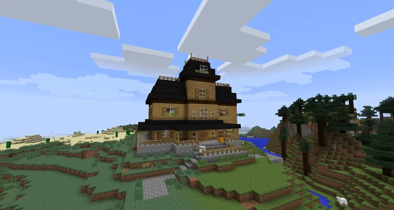 haunted house Minecraft Map
