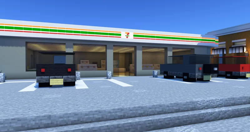 7-Eleven | Interior | Download Minecraft Map