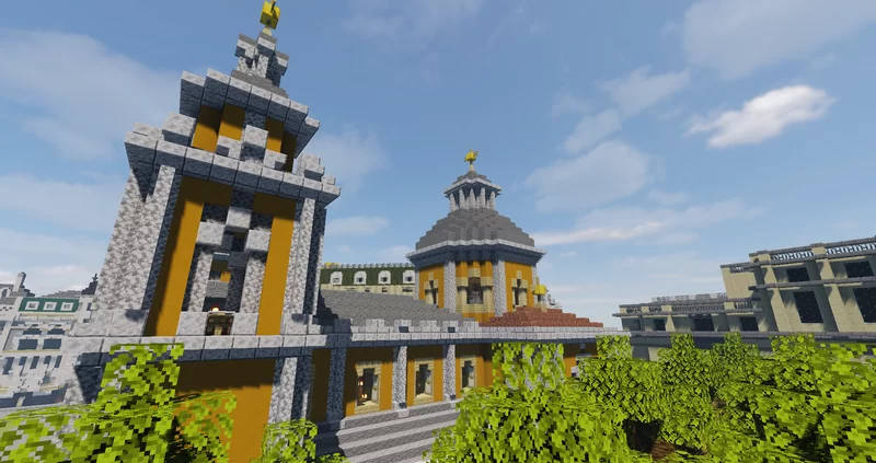 Католический храм | Catholic church Minecraft Map