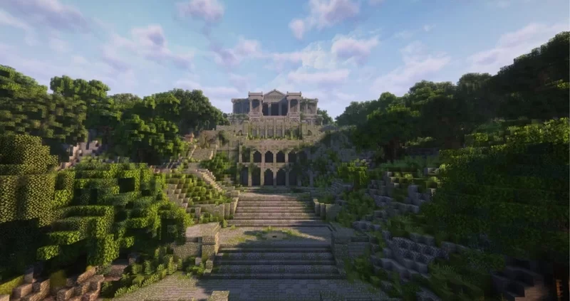 🏛 🌳 Abandoned ancient architecture hidden deep in the mountains and ...