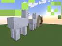 Llama Mob Statues Minecraft Map