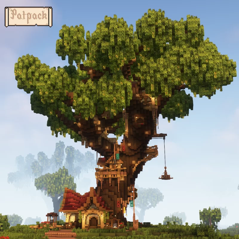 Tree House Minecraft Map