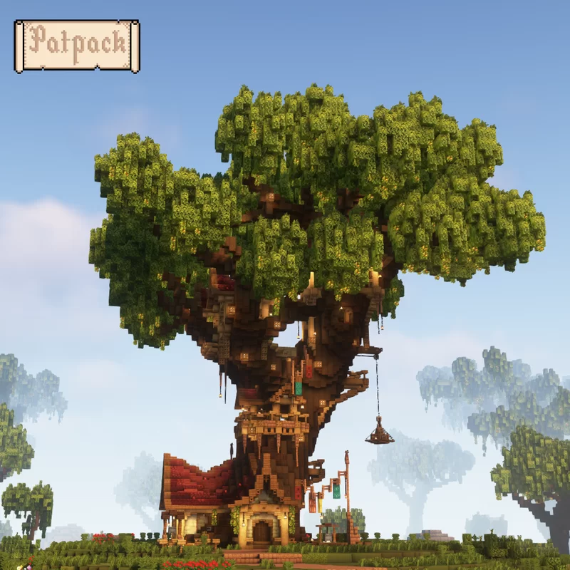 Tree House Minecraft Map