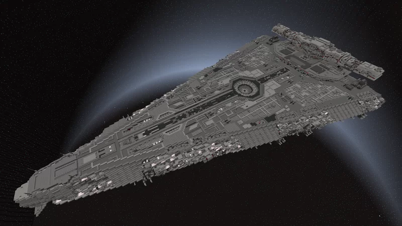 Mandator IV-class Siege Dreadnought (Star Wars) Minecraft Map