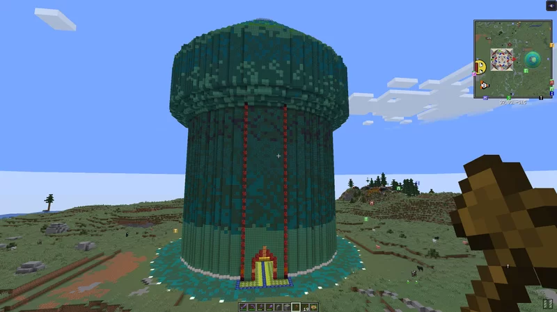Buddha Head Temple Minecraft Map