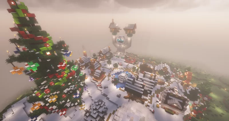 Christmas Adventure Map - The Hunt For Santas Naught List Minecraft Map
