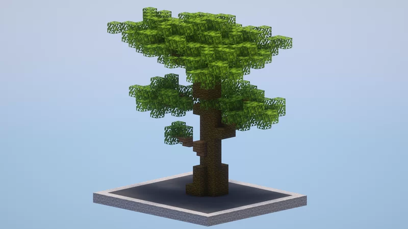 Custom Jungle Trees Pack Minecraft Map