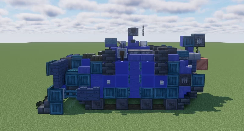 Warhammer 40K Vindicator Siege Tank (1.5:1 Scale) Minecraft Map