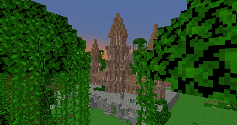Jungle Temple Minecraft Map