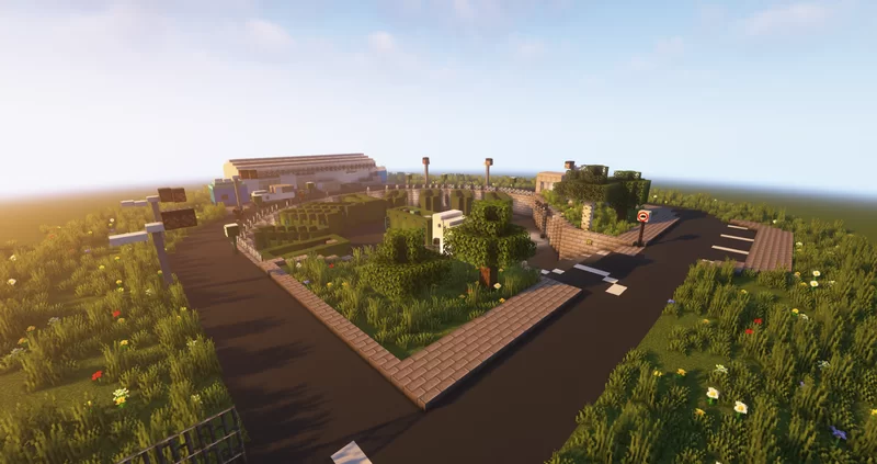 Déchetterie/Municipal waste Minecraft Map