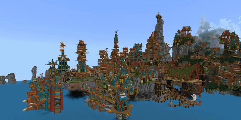 Minecraft Isle of Berk (HTTYD 3) Java Edition Minecraft Map