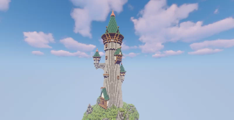 Wizard's Tower Minecraft Map