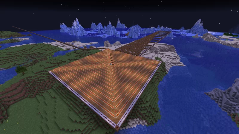 24w33a Minecart Accelerator Minecraft Map