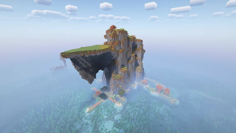Island Cliff Observatory (Cliff Only) Minecraft Map