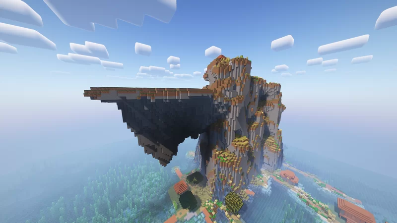 Island Cliff Observatory (Cliff Only) Minecraft Map